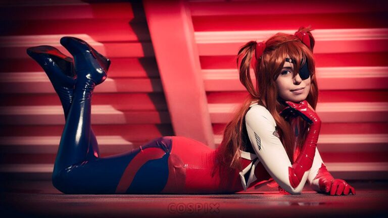 Khainsaw - Asuka Langley Soryu & Merlin - Chicas azules